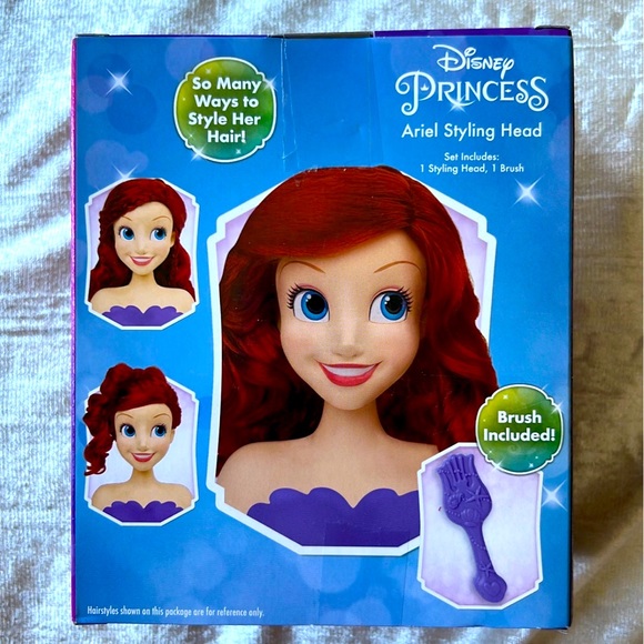 Disney | Toys | Disney Princess Ariel Styling Head Doll Little Mermaid ...